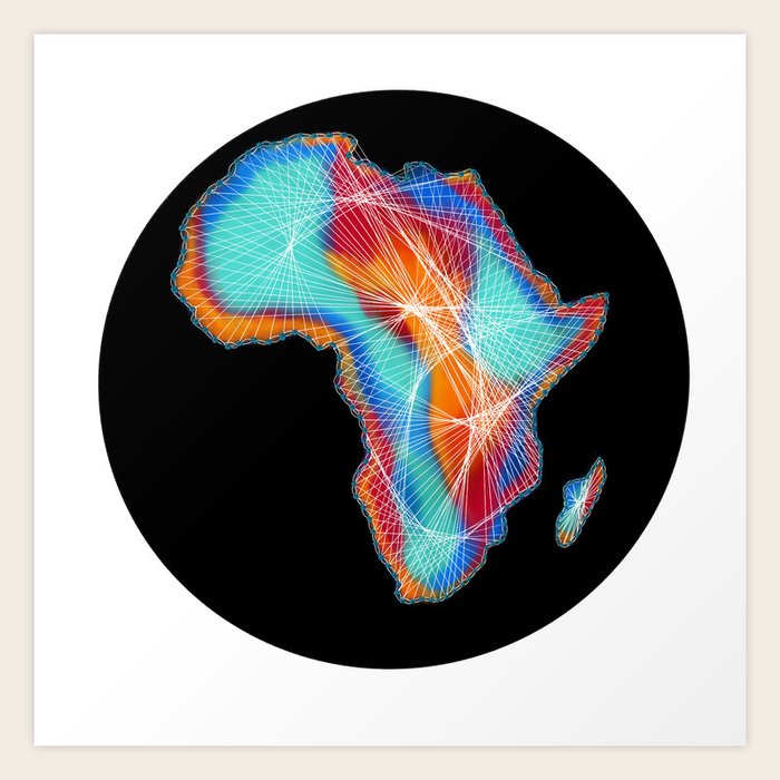 African Continent Art