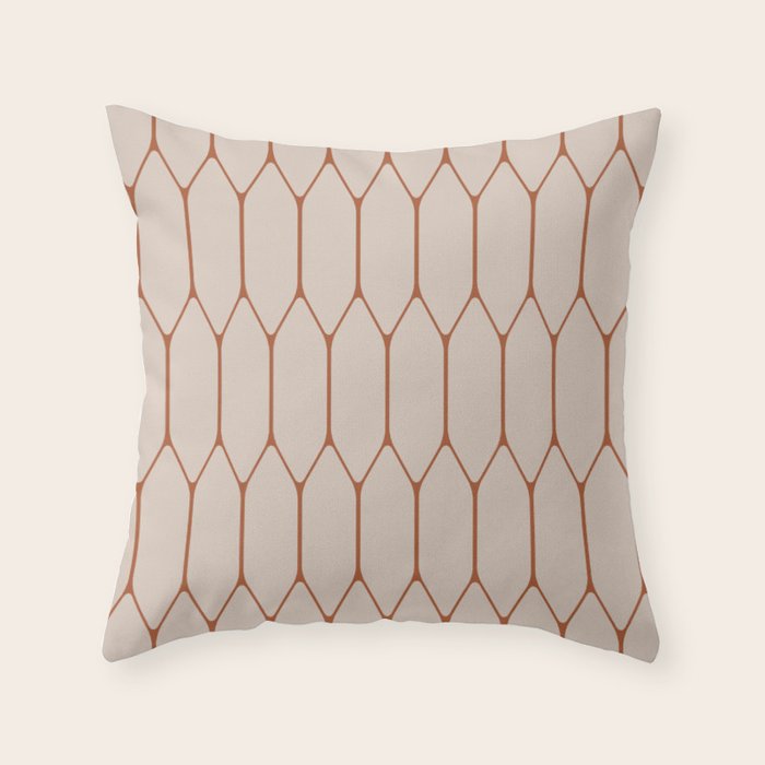 honeycomb pattern cushion