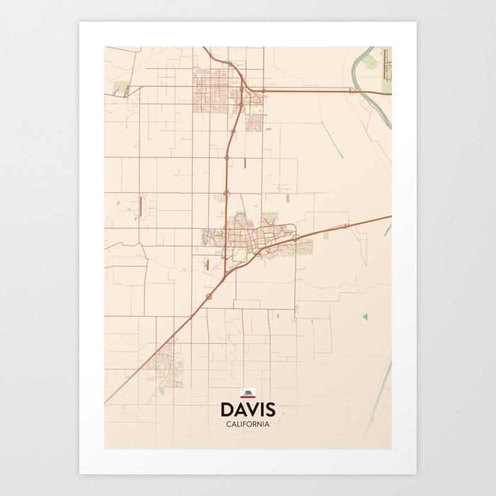 City Of Davis Map