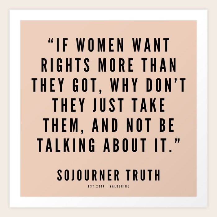 Sojourner Truth Quotes