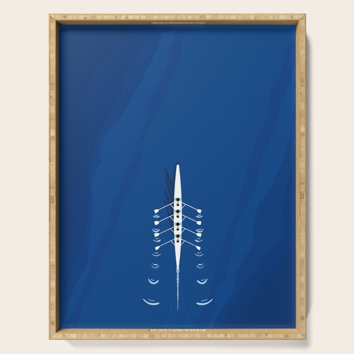 teamwork rowing poster