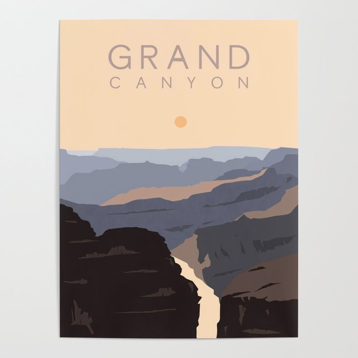 Grand Canyon Poster, City Art, Grand Canyon Wall Art, Grand Canyon ... Grand Canyon Poster, City Art, Grand Canyon Wall Art, Grand Canyon ...