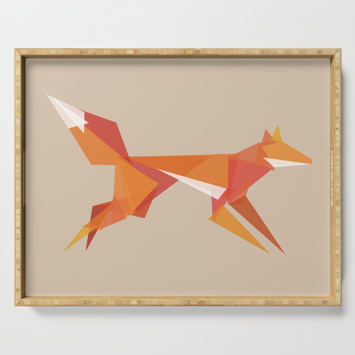 fox triangle art