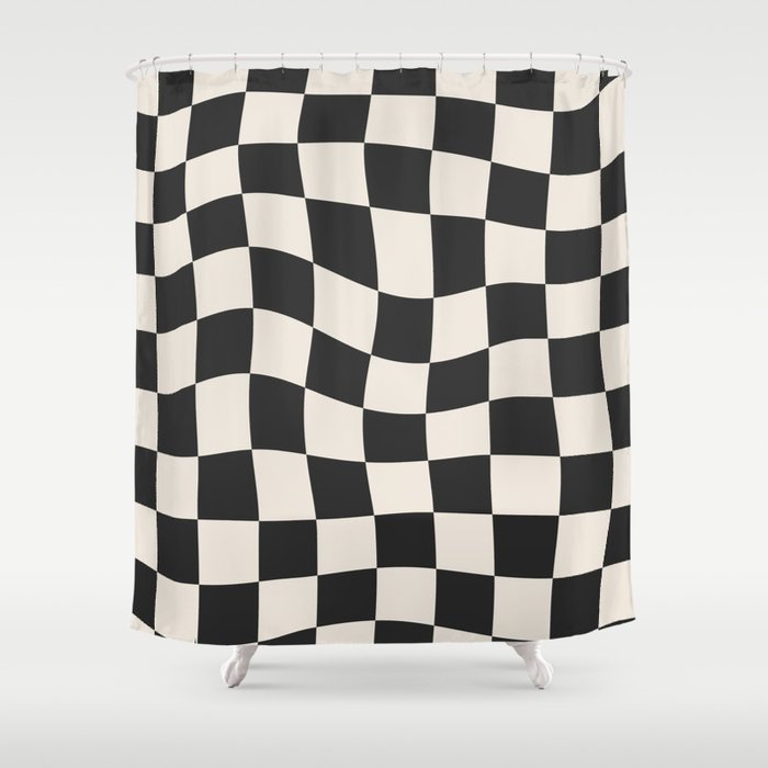 checkered pattern black and white