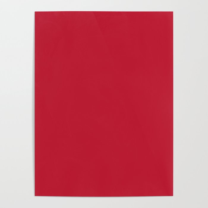 True Red - Color of the year 2002 Poster by PodArtist | Society6