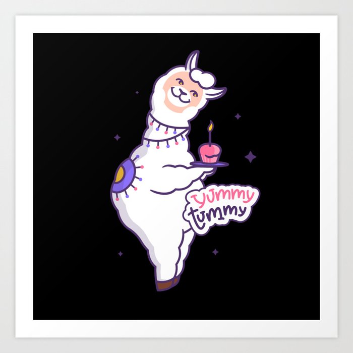 Happy Birthday Cute Llama