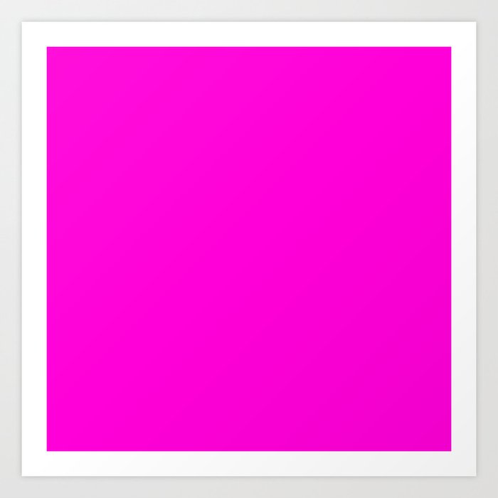 neon solid pink