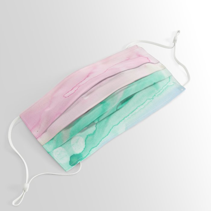 11 | Abstract Minimal Watercolor Painting | 191222 Face Mask by ...