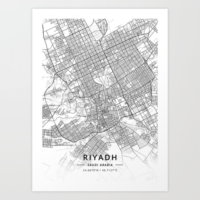 Riyadh Map