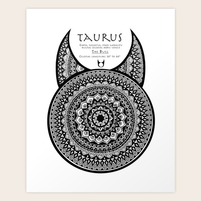 Tribal Taurus Sign