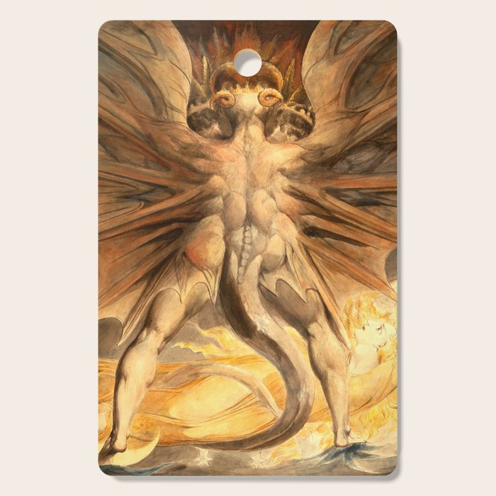 William Blake "The Great Red Dragon and the Woman Clothed in Sun ...