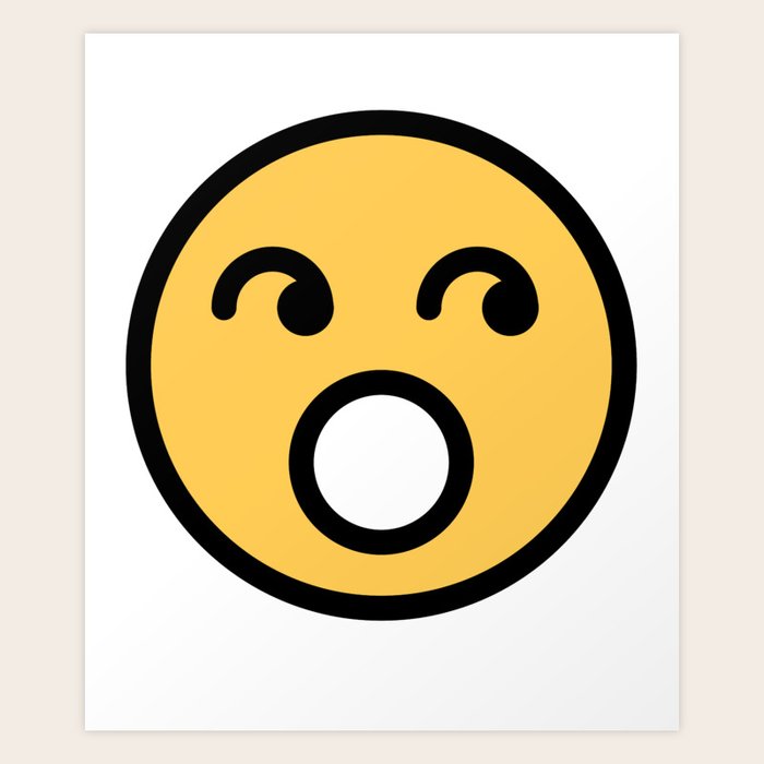 Eyes Rolling Smiley Face