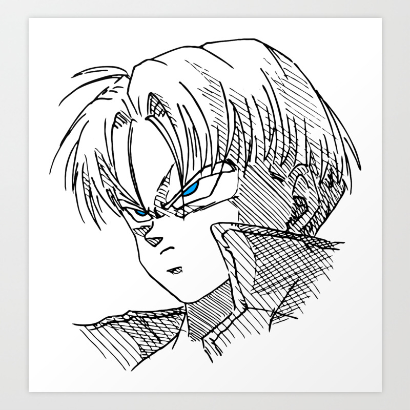 Kid Trunks Ssj Drawing