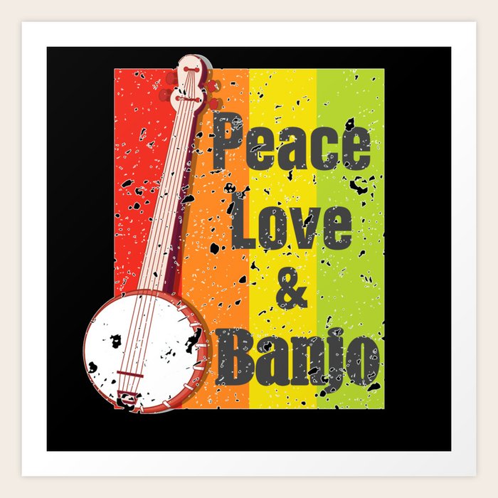 Vintage Banjo Art