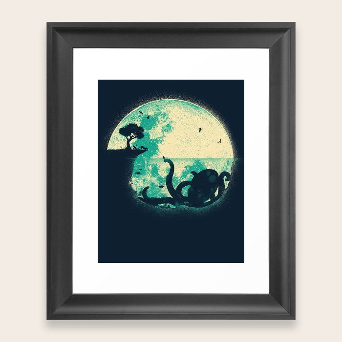 The Big One Framed Art Print by Jay Fleck | Society6