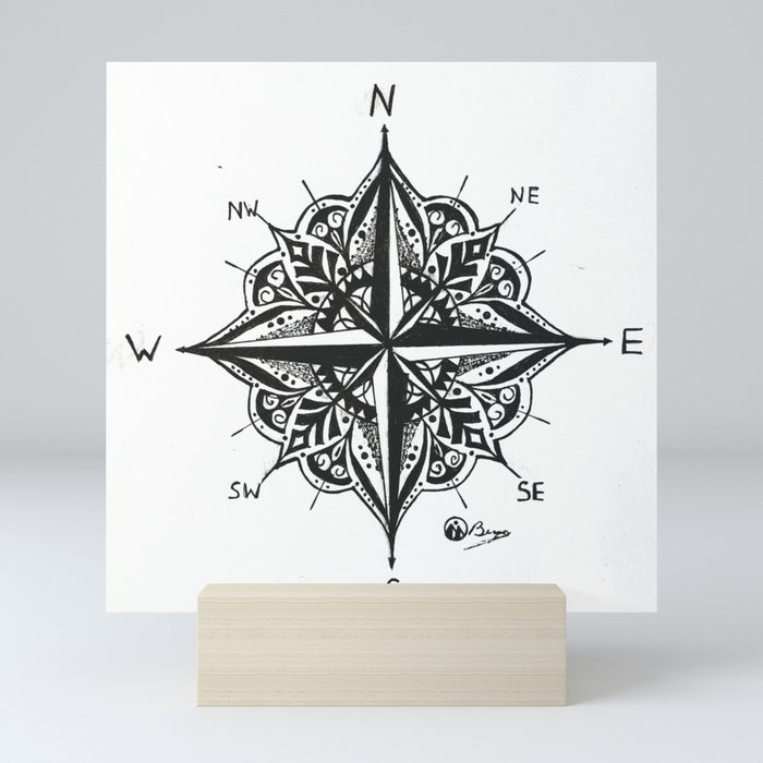 how to draw mandala with compass