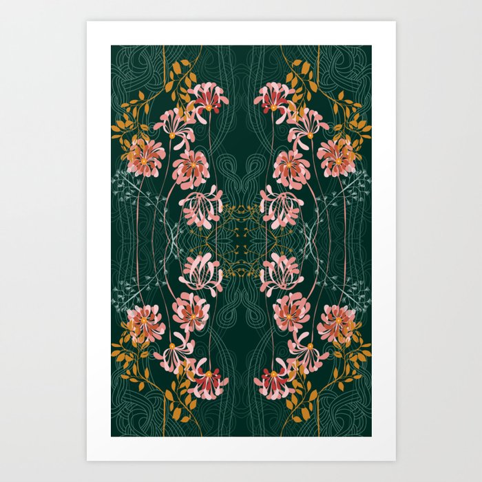 Art Nouveau Floral Patterns