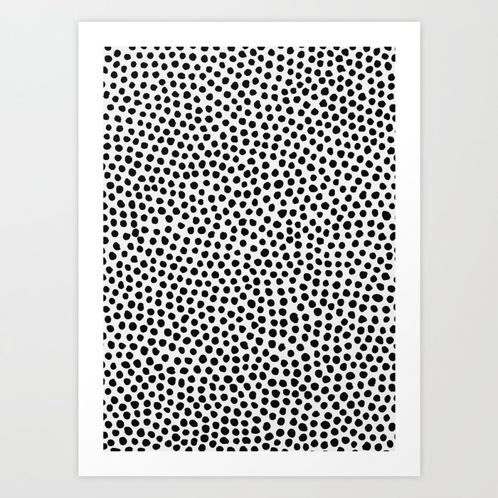 Dots Pattern Art Print by Georgiana Paraschiv | Society6