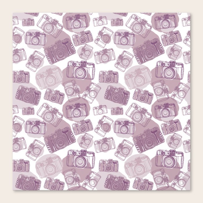 Camera Pattern Fabric