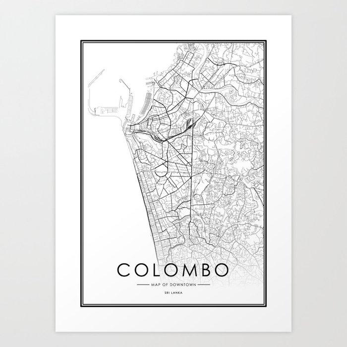 Colombo City Map And Location Finder