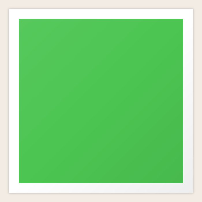 solid bright green background