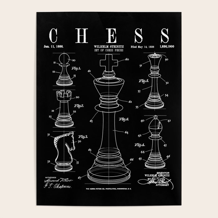 chess king drawing