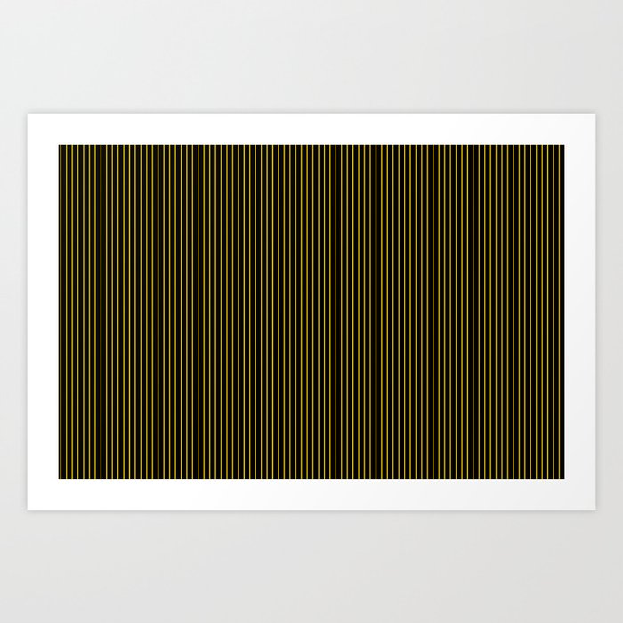Yellow Vertical Lines On A Black Background Line Pattern Art Print By yellow-vertical-lines-on-a-black-background-line-pattern-art-print-by