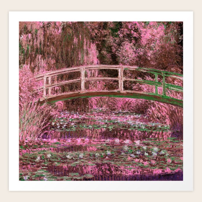 Pink Water Lilies Monet