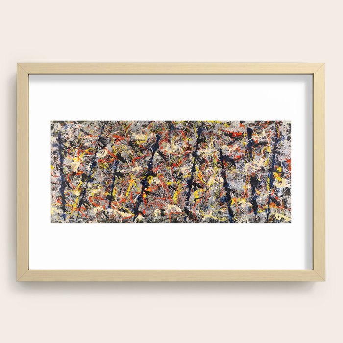 Jackson Pollock Paintings Blue Poles