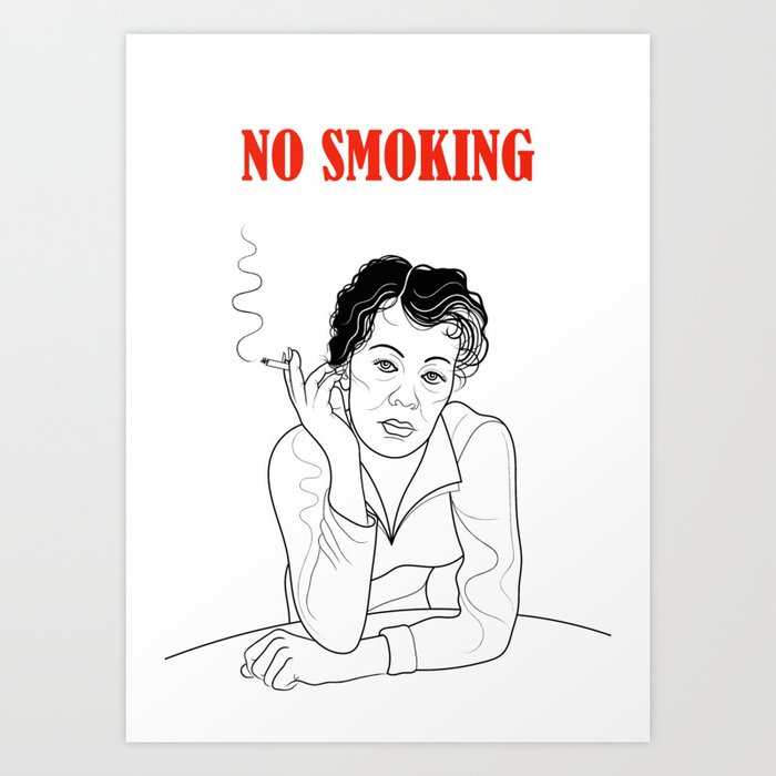 Anti Smoking Drawing Posters