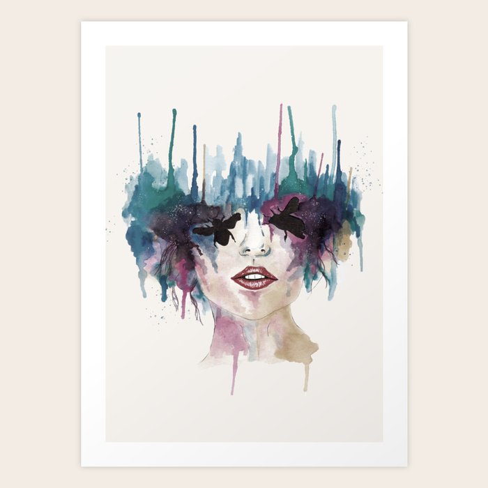 Face Drip Painting