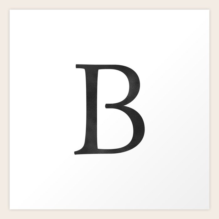 Black Letter B