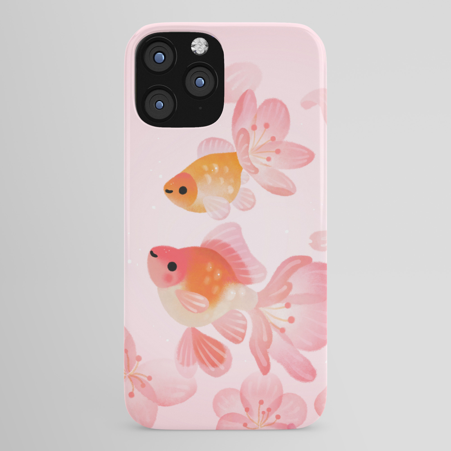 Gold fish iPhone Case Electronics & Accessories Phone Cases etna.com.pe