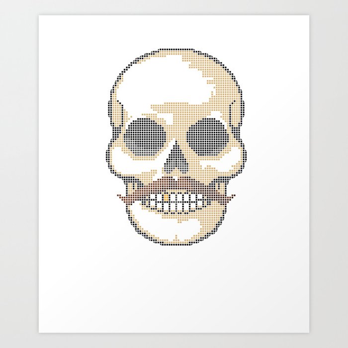 Cross Stitch Graph Skull And Crossbones Themehopde