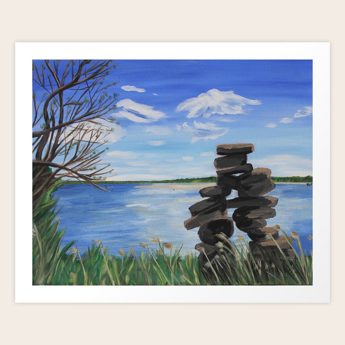 Inukshuk Art
