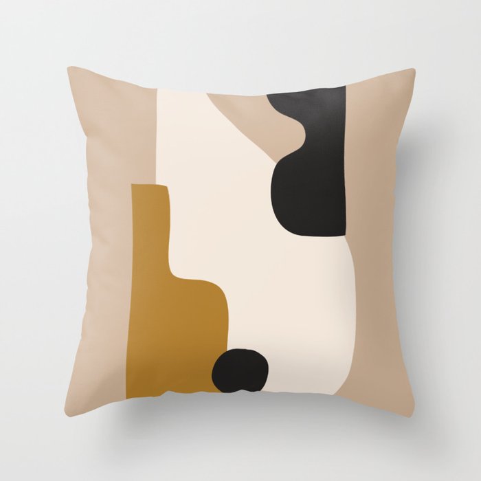 abstract minimal 16 Throw Pillow by ThingDesign | Society6