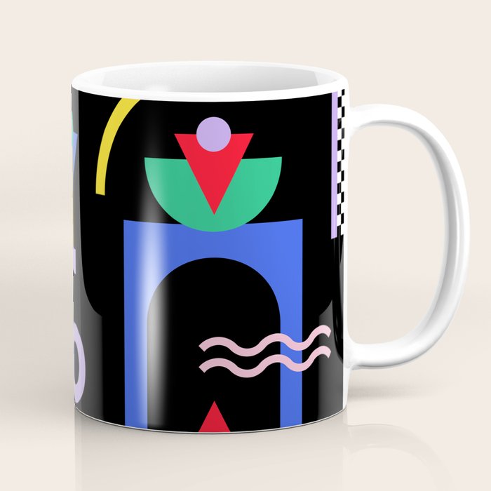 80s pattern cup