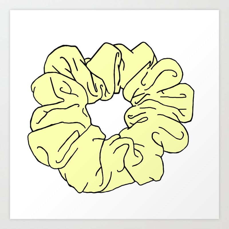 scrunchies coloring pages