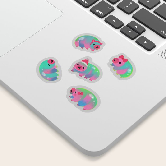Water Bear(Tardigrades) Sticker by pikaole | Society6