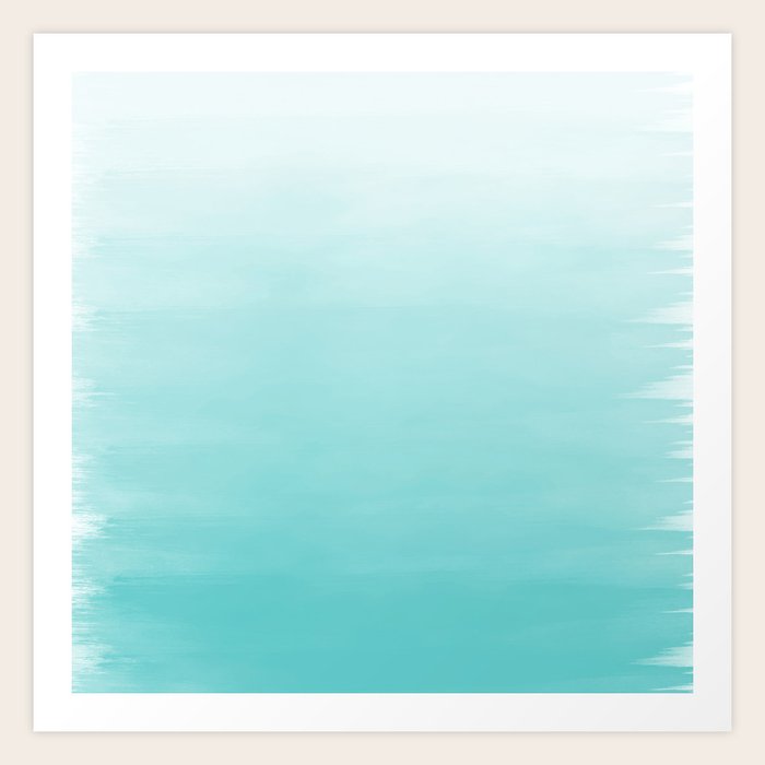teal ombre background