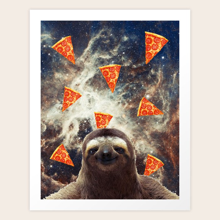Sloth In Space Gif