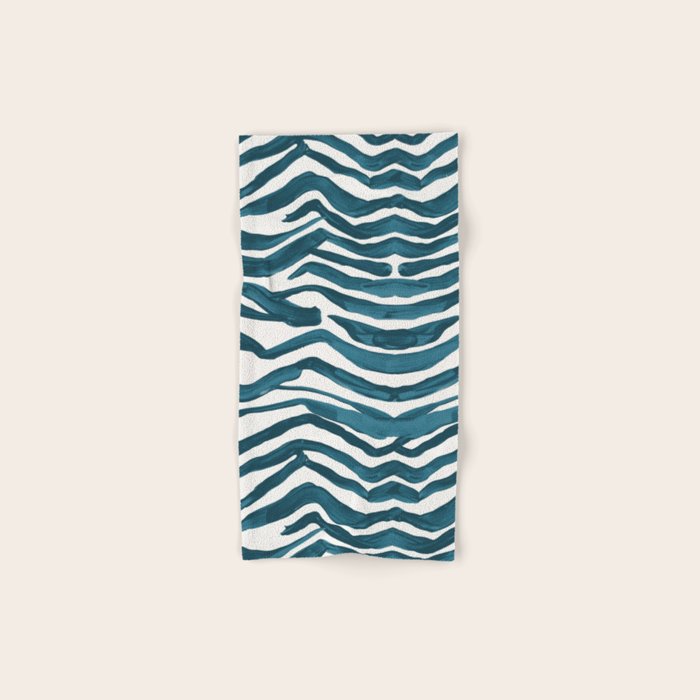 zebra pattern towels