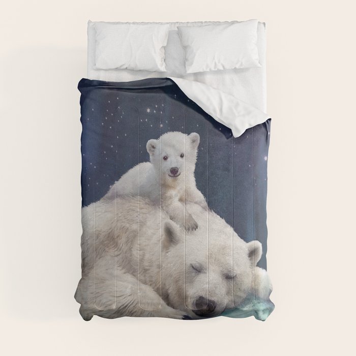polar bear comforter