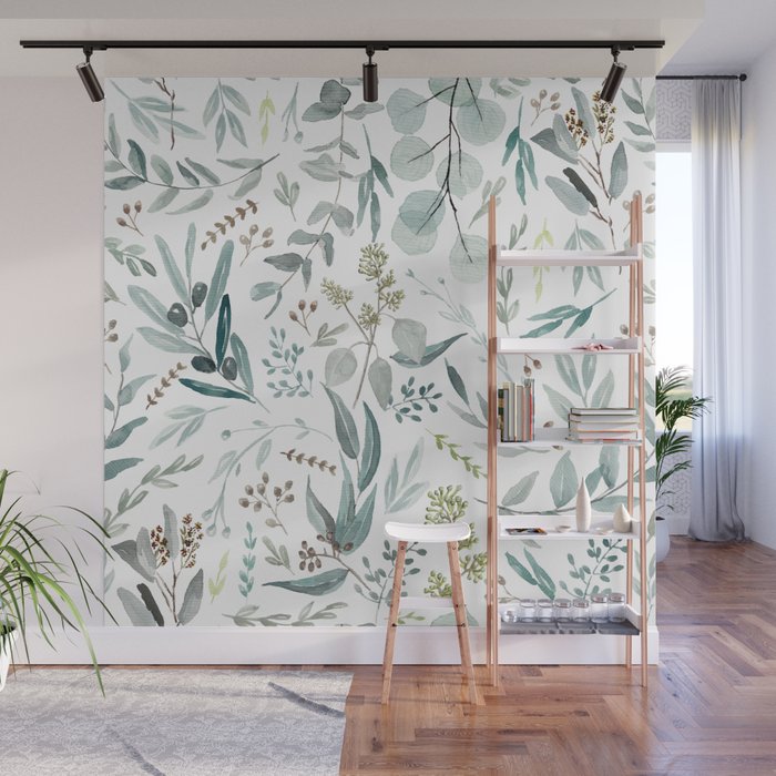 eucalyptus mural