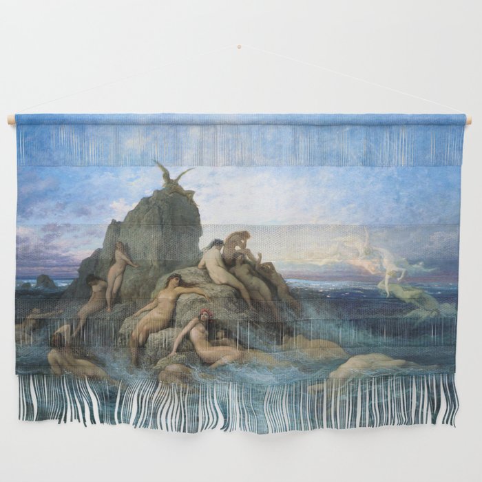 Les Oceanides Les Naiades de la mer,Gustave Dore or Doré Dante Wall ...