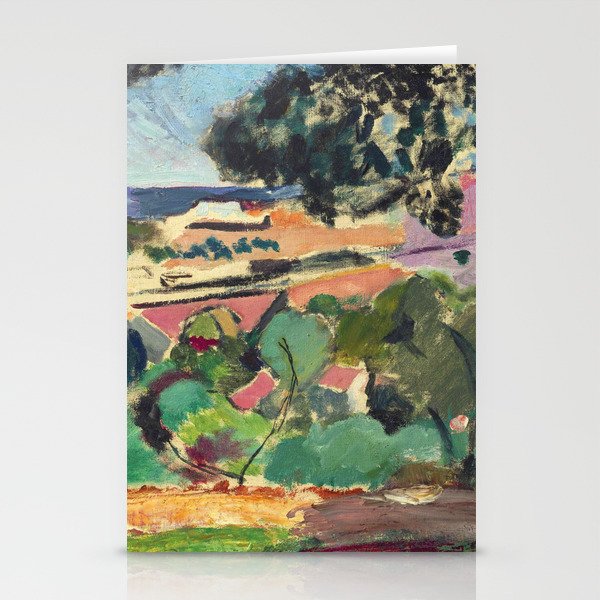 Henri matisse Landscape of Collioure Stationery Cards by nobel-art ...