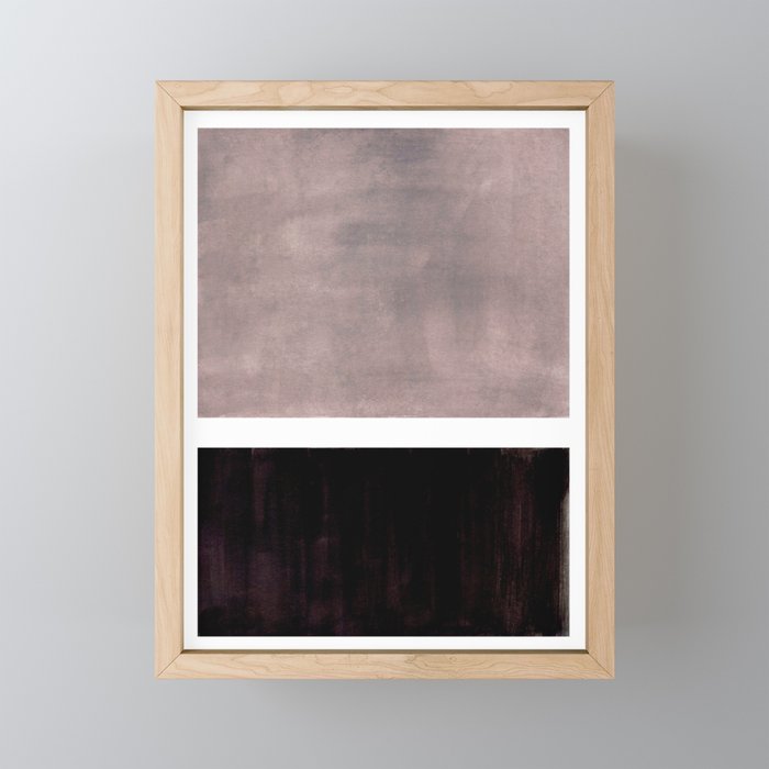 Mid Century Modern Minimalist Art Colorblock Rothko Inspired Squares ...