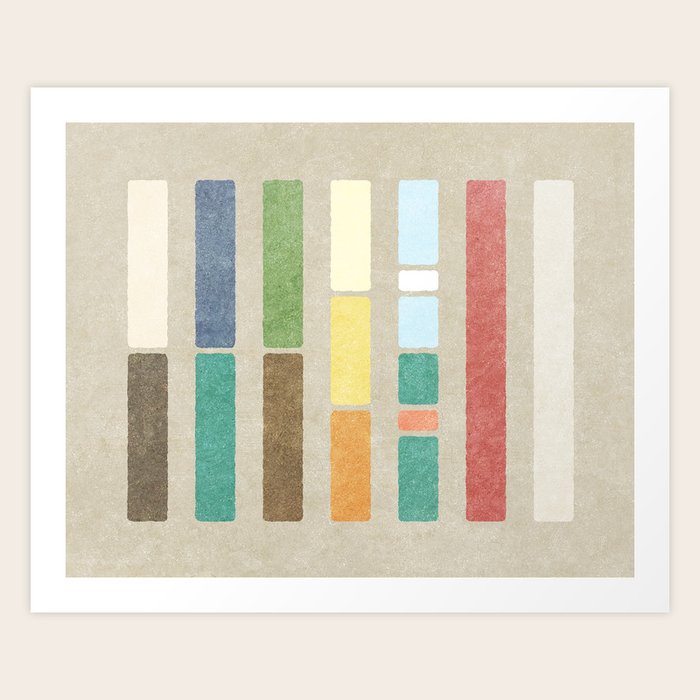 In the Beginning Art Print by Ben Crowder | Society6