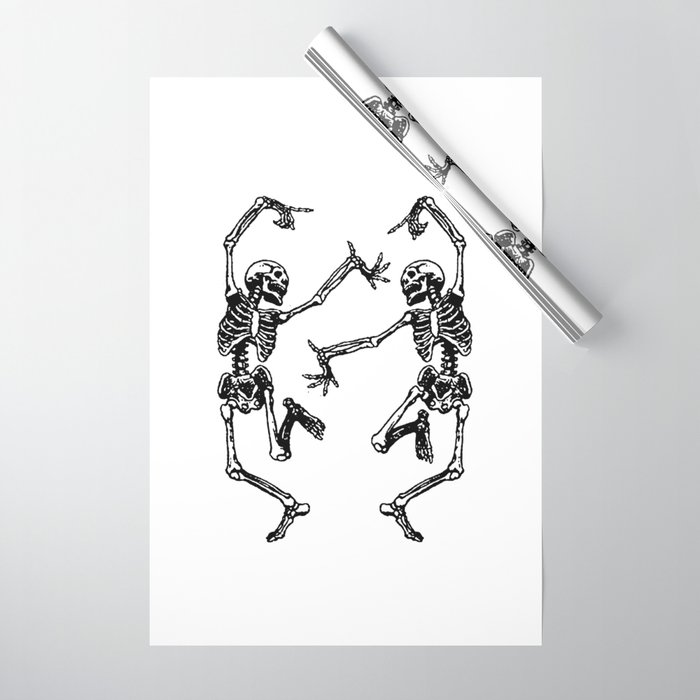 dancing skeletons tattoo