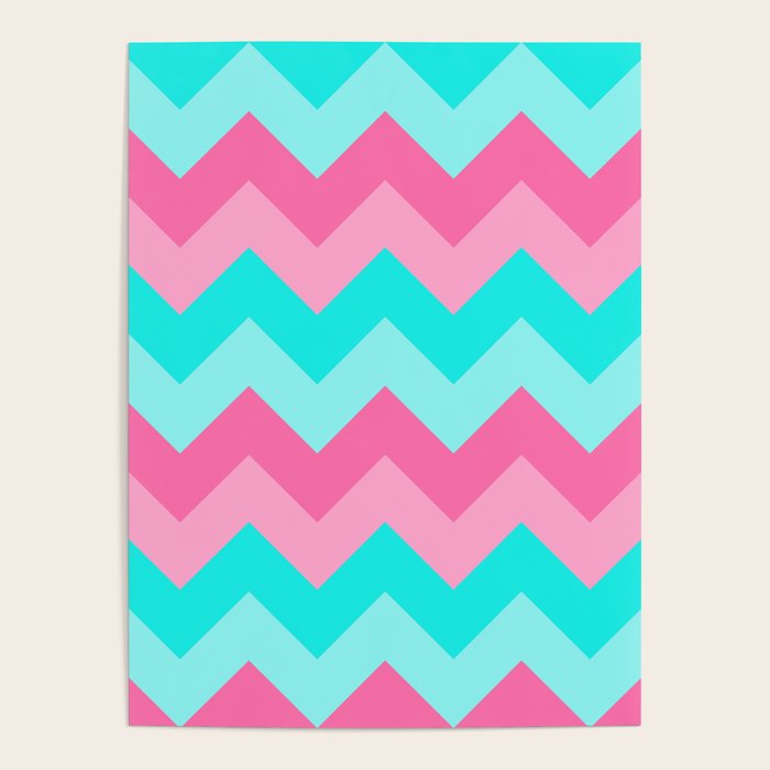 pink chevron pattern